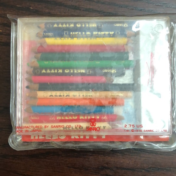 Sanrio | Office | Sanrio Vintage 6 Piece Multi Character Set Hello ...